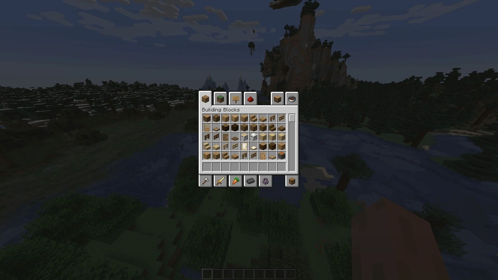 Minecraft Snapshot 22w42a brings QoL changes to the Creative inventory