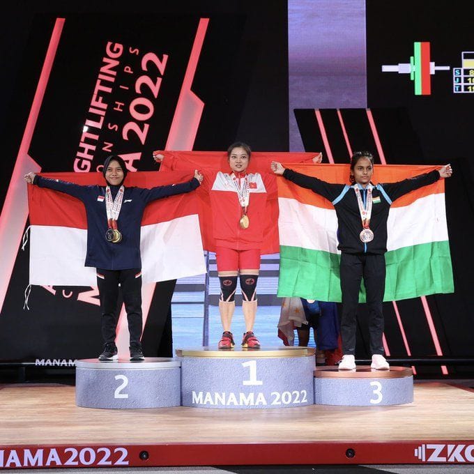 India’s world junior champion Harshada Sharad Garud settles for bronze ...