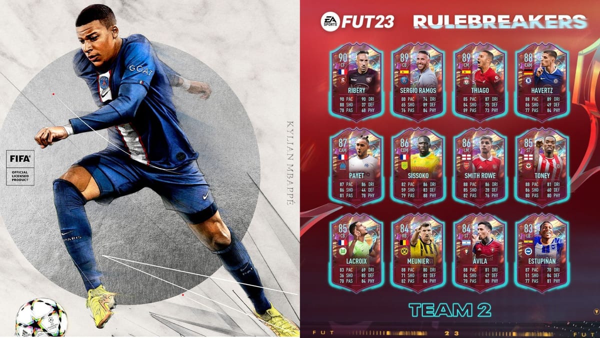 EA Sports releases FIFA 23 Rulebreakers Team 2; Ribery becomes the ...