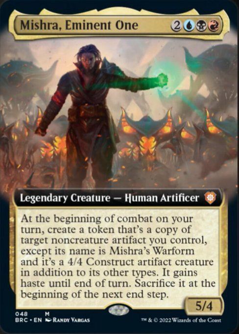 Magic: The Gathering's Mishra, Eminent One leads to an infinite turn ...
