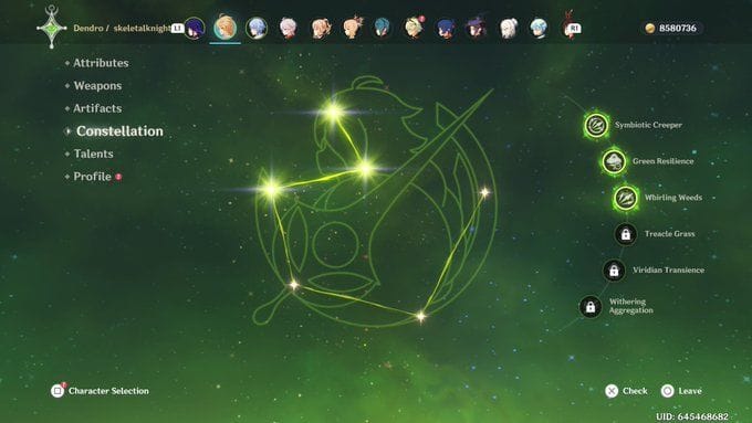 How to get all 6 constellations of Dendro MC (Traveler) in Genshin Impact