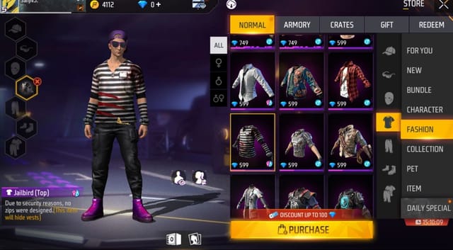 5 best items to get from Free Fire MAX Level Up Shop