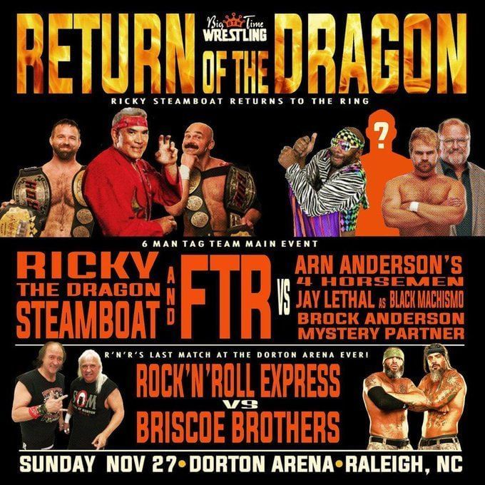 WWE legend Ricky Steamboat set to team with former RAW Tag Team ...