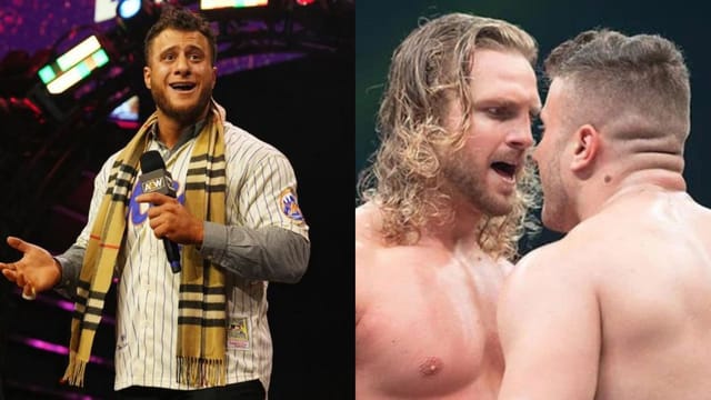 MJF breaks character to send a three-word message to Hangman Page after his scary injury on AEW ...