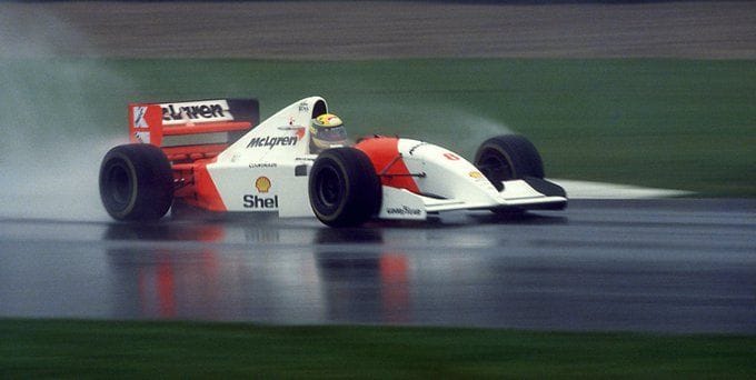5 historic great wet drives in F1