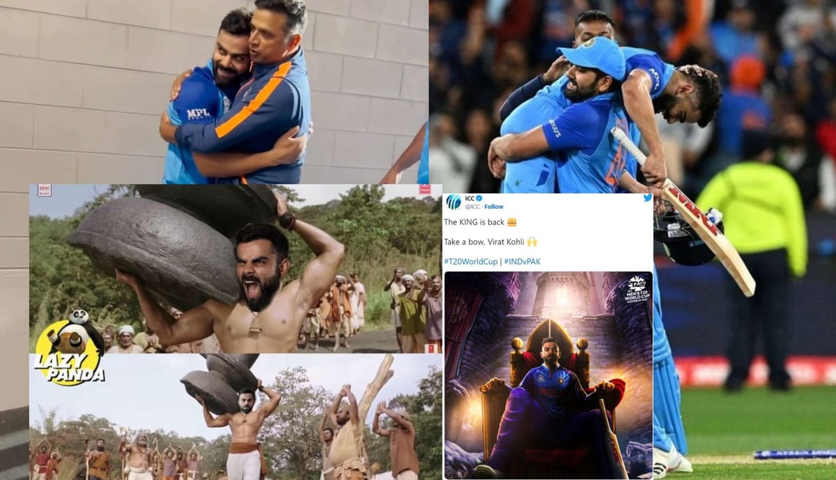 IND vs PAK 2022: Top 10 Virat Kohli memes after his iconic knock helps India edge out Pakistan ...