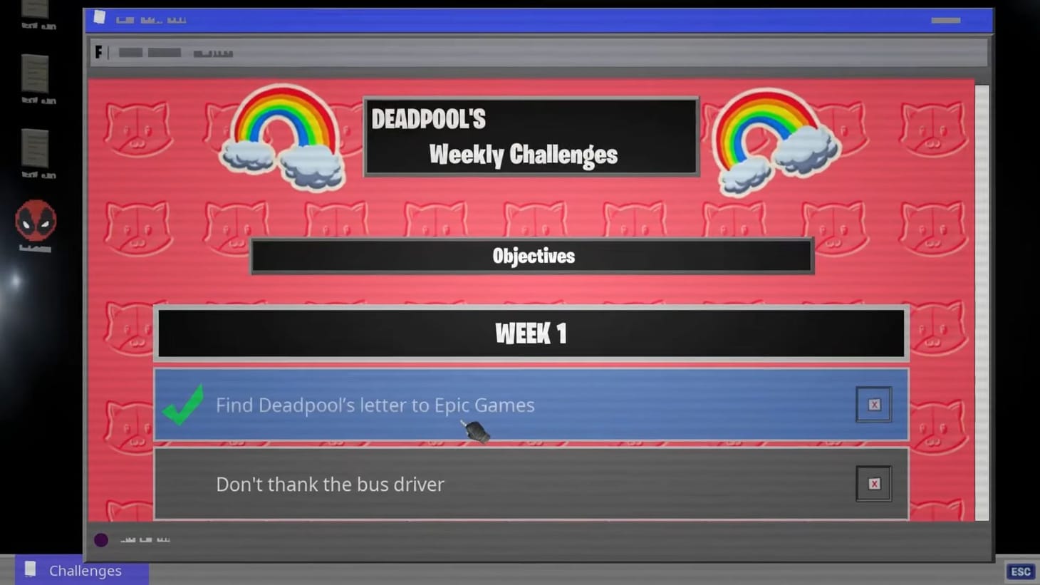 Fortnite actually kills Deadpool for not thanking the bus driver