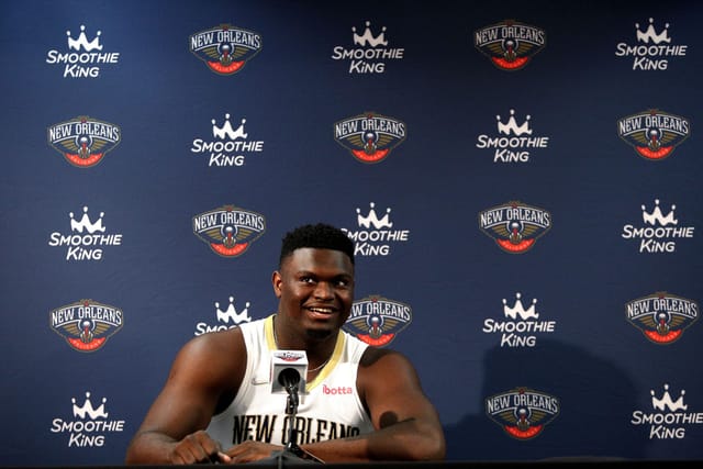 Zion Williamson giannis pelicans bucks