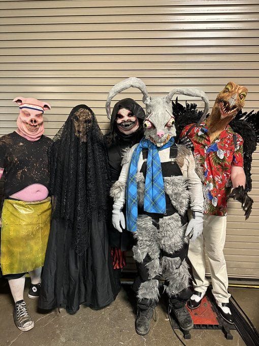 Backstage details on Bray Wyatt's mask and costumes at WWE Extreme Rules