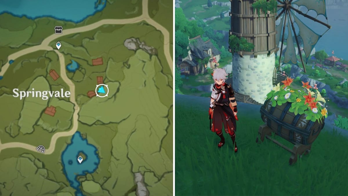 Stand at the door of the greatest hunter in Springvale: Genshin Impact ...