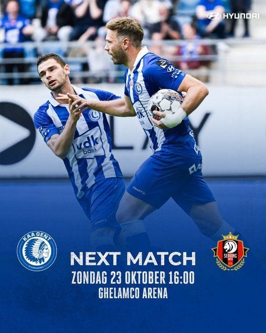 Gent vs RFC Seraing Prediction and Betting Tips | October 23rd 2022