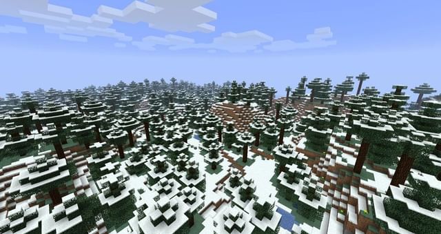 Snowy Taiga in Minecraft