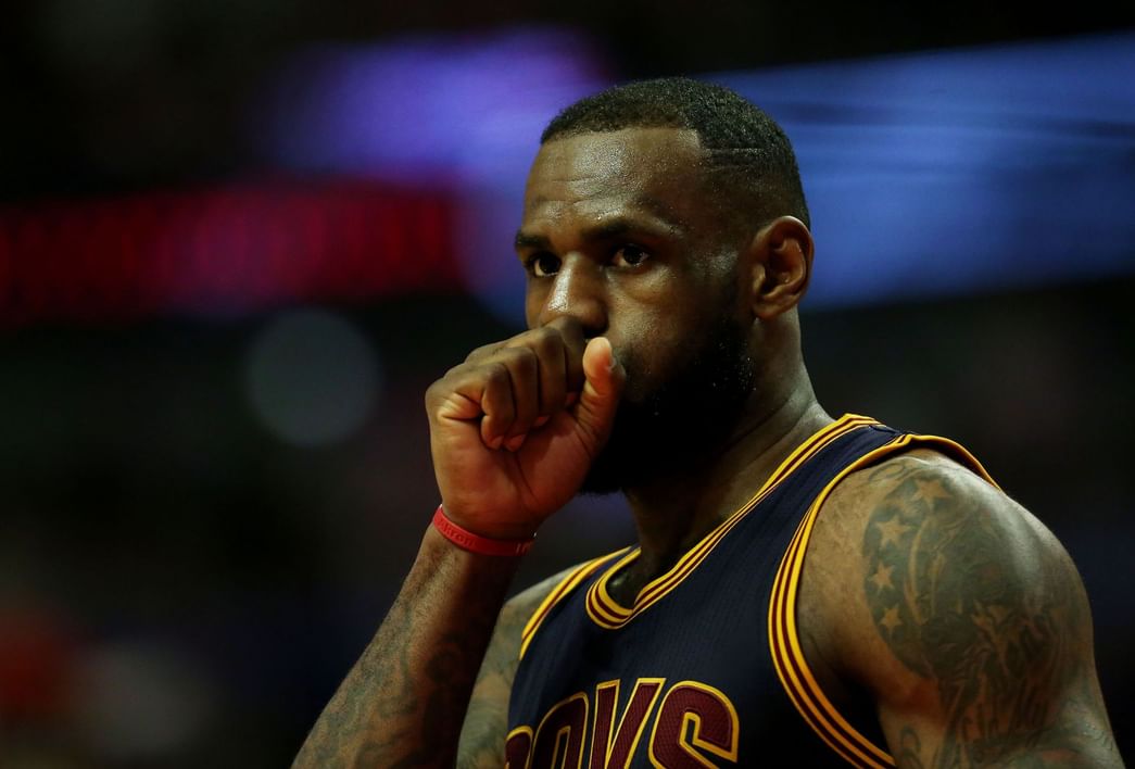 How has LeBron James' weight changed since his NBA debut? Looking at ...