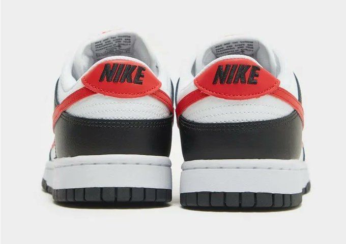 Where to buy Nike Dunk Low Black White Red? Price, release date, and ...