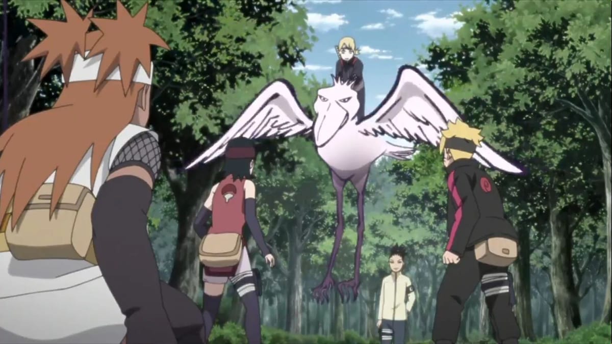 Inojin Yamanaka in Naruto