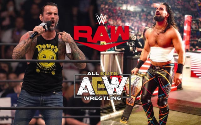 CM Punk, Seth Rollins & 2 top WWE RAW Superstars referenced on AEW ...