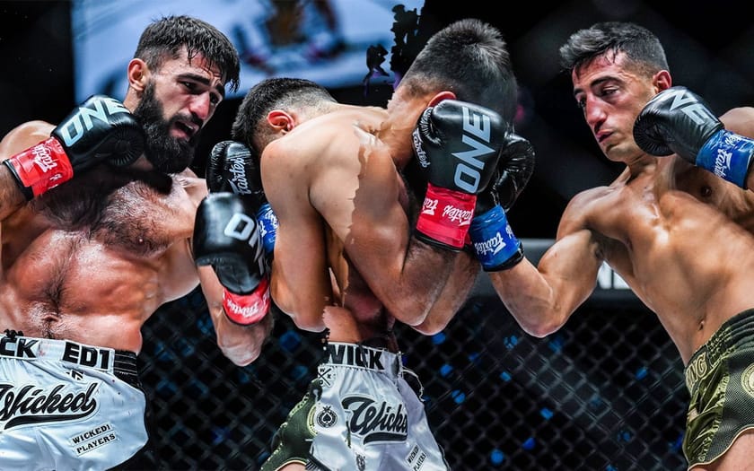 Watch: Power and precision as Marat Grigorian and Tayfun Ozcan trade at ...