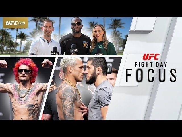 "To have two UFC world champions from such a small island..." - Leon ...