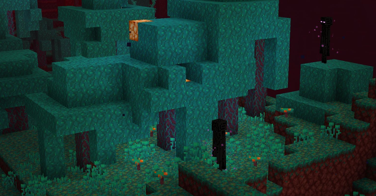 Warped Forest in Minecraft