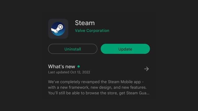 Steam launches revamped mobile app with new features