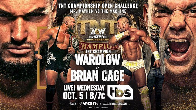 Wardlow's next TNT title defense announced for Dynamite this week; top ... Wardlow's next TNT title defense announced for Dynamite this week; top ...