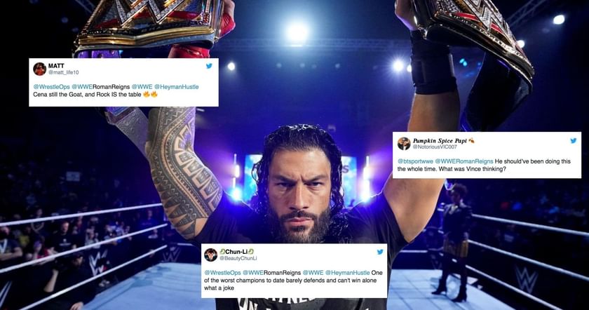 WWE Fans react to Roman Reigns achieving another historical milestone