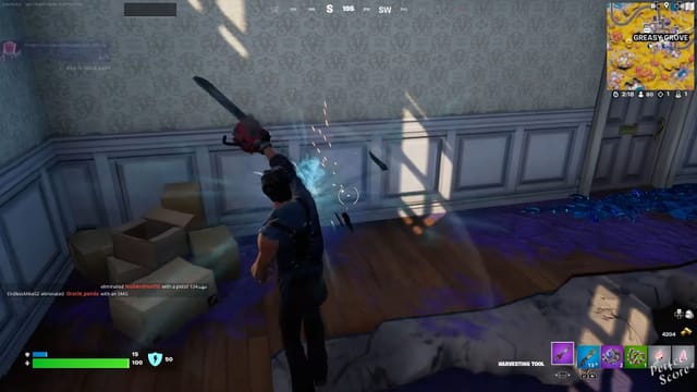 Where to destroy Haunted Household furniture in Fortnite