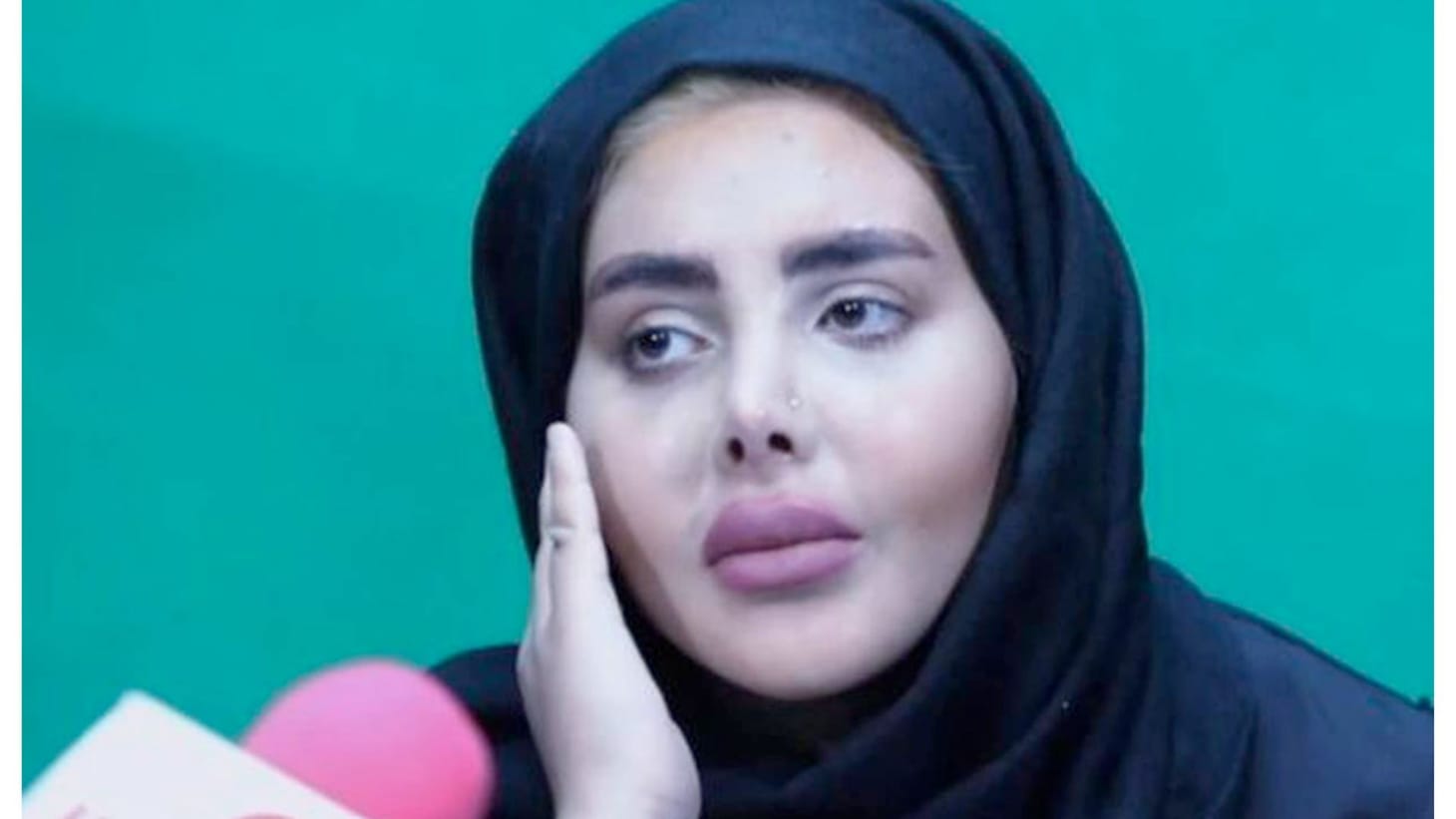 Zombie Angelina Jolie real face revealed as Iranian woman gets released ...