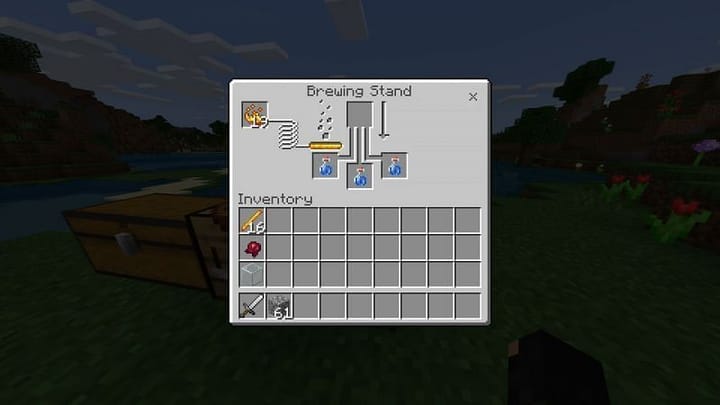 How to make a Splash Potion of Weakness in Minecraft?