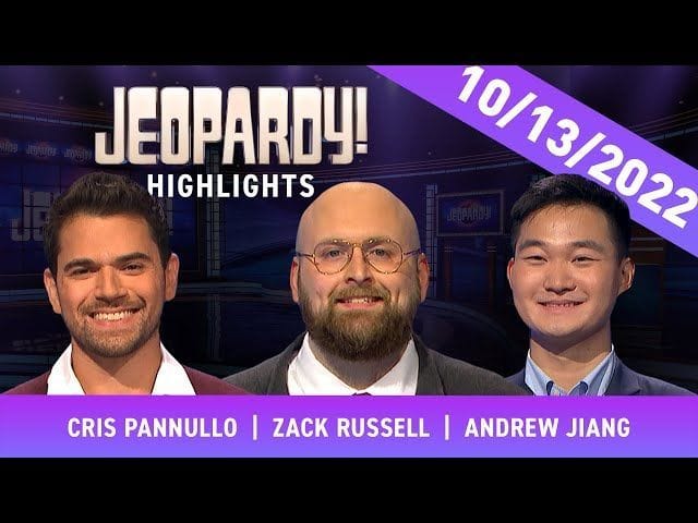 Who won Jeopardy! tonight? October 13, 2022, Thursday