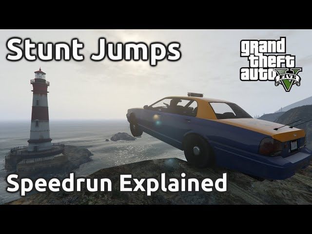 How GTA 5 speedrunners finish all stunt jumps in record time
