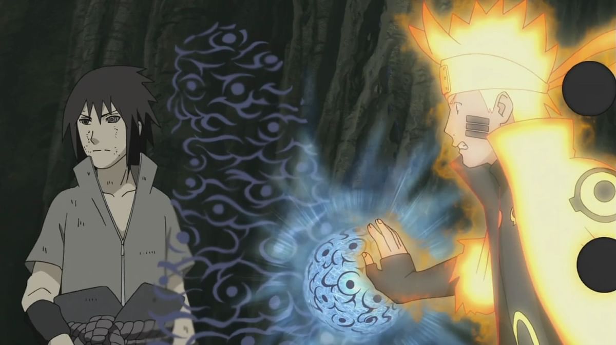 Sage Art: Magnet Release Rasengan