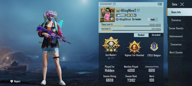 Mew2's BGMI ID, stats, YouTube earnings, and more in 2022