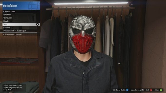 GTA Online players get a free Death Mask this week (October 27 ...