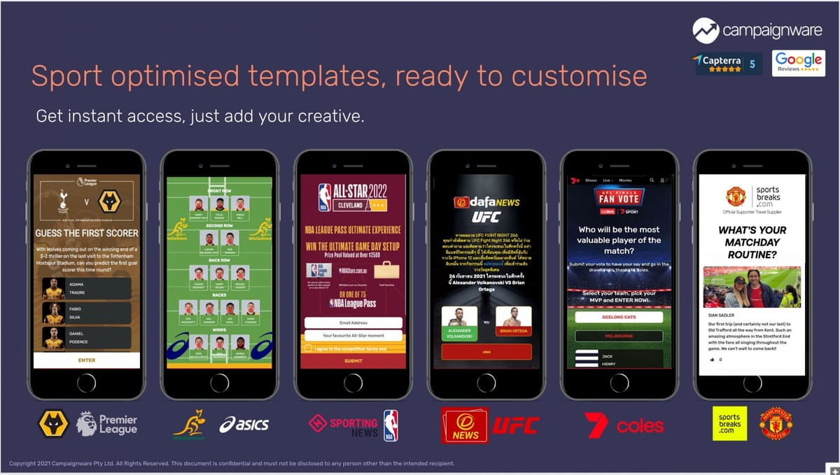 Modern fan engagement methods for sports brands