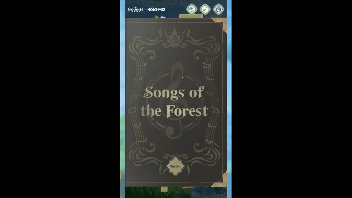 Genshin Impact Songs of the Forest web event: Get 40 Primogems easily