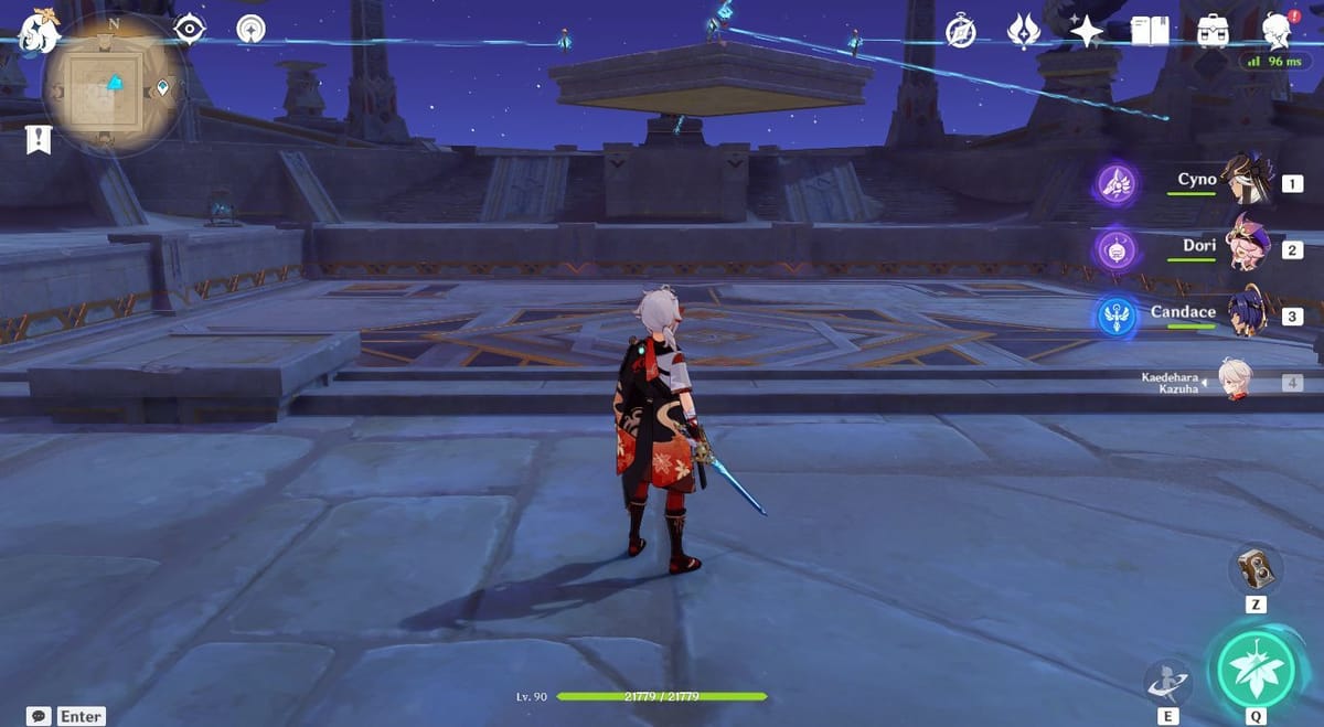 How to get to the top of Mausoleum of King Deshret in Genshin Impact