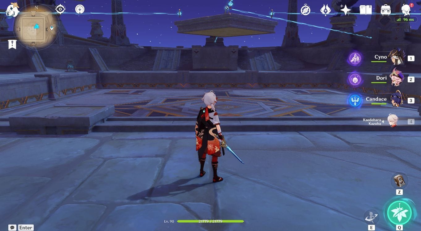 How to get to the top of Mausoleum of King Deshret in Genshin Impact