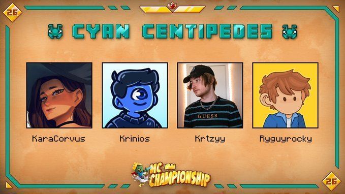 Minecraft Championship (MCC) 26: Full list of competing teams announced