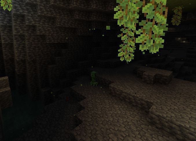 Lush Caves in Minecraft