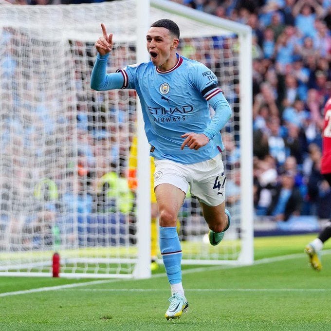 Phil Foden surpasses Lionel Messi with incredible record after hat ...