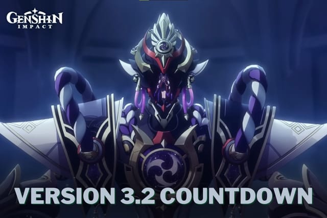 Genshin Impact 3.2 Livestream countdown and starting time for all regions