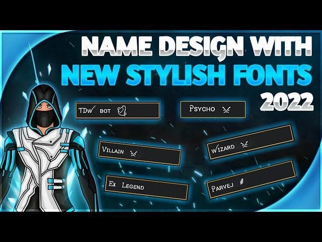 30 best Free Fire name designs in October 2022