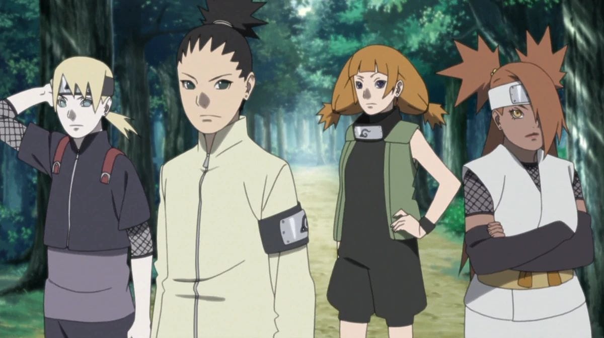 Shikadai Nara in Naruto
