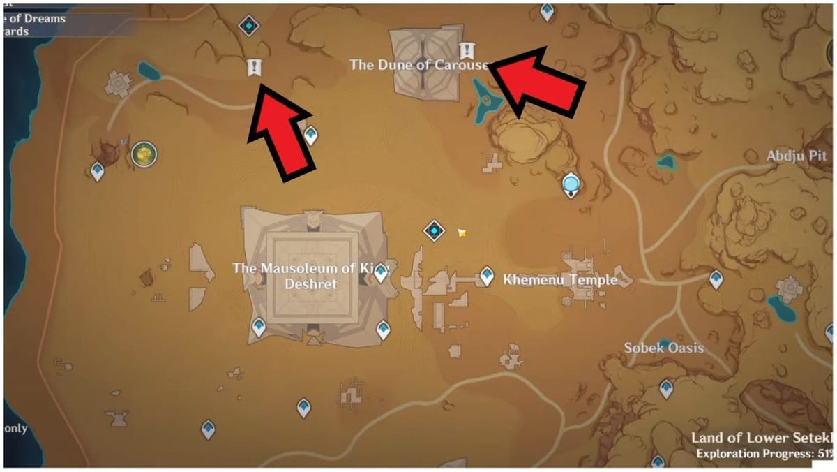A Gifted Rose Genshin Impact quest guide: Sumeru desert NPC location ...