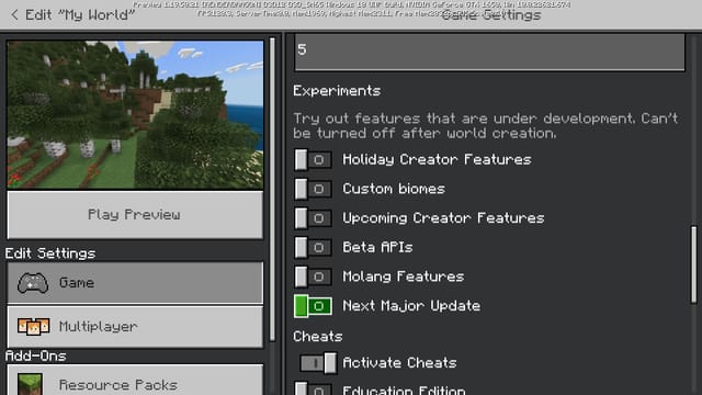 How to test new Minecraft features in Bedrock and Java Edition?