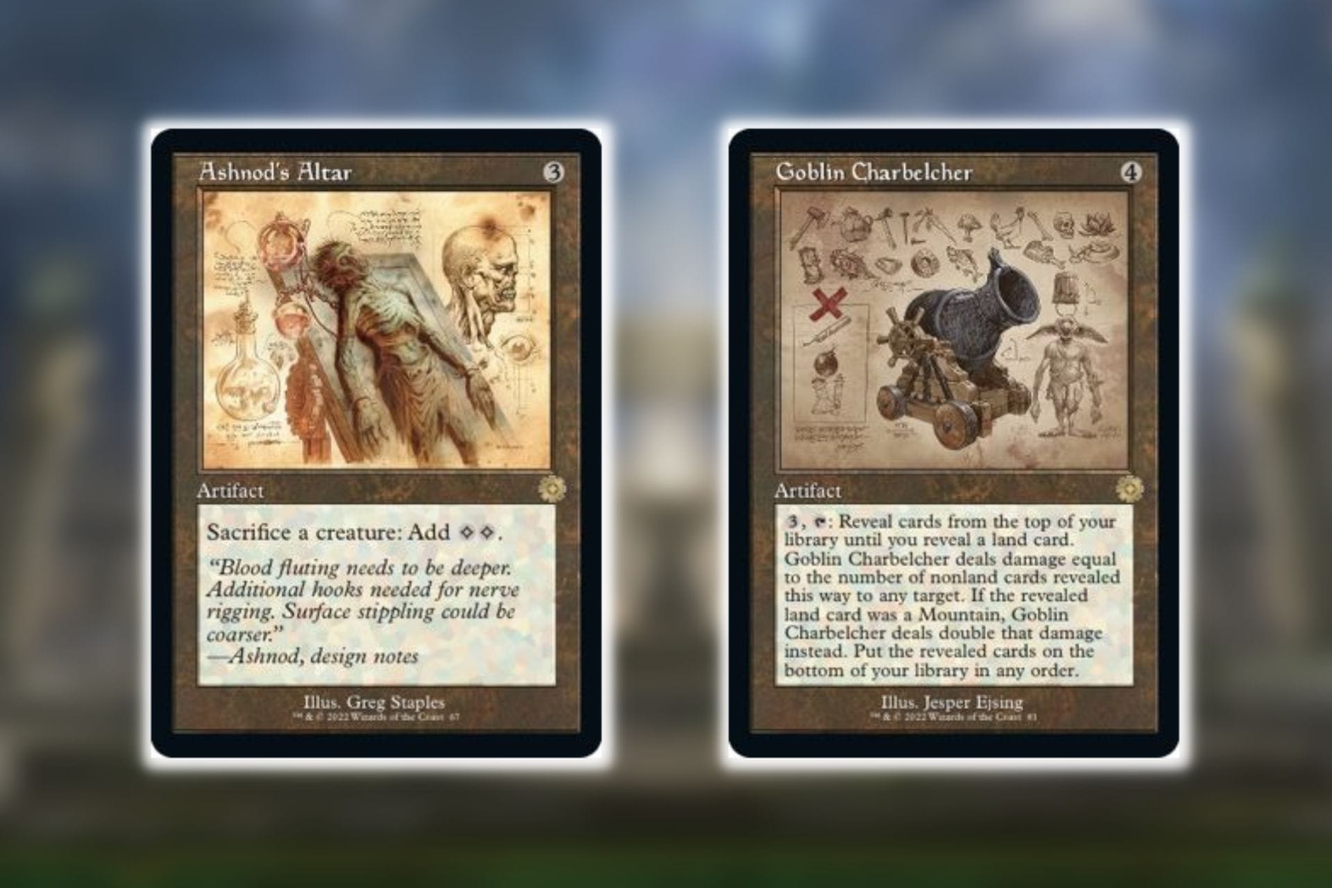 Magic: The Gathering "The Brothers' War" features classic artifact ...