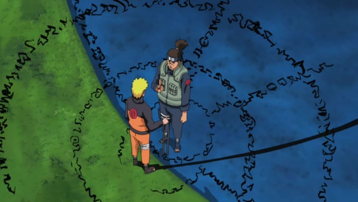 Iruka Umino in Naruto