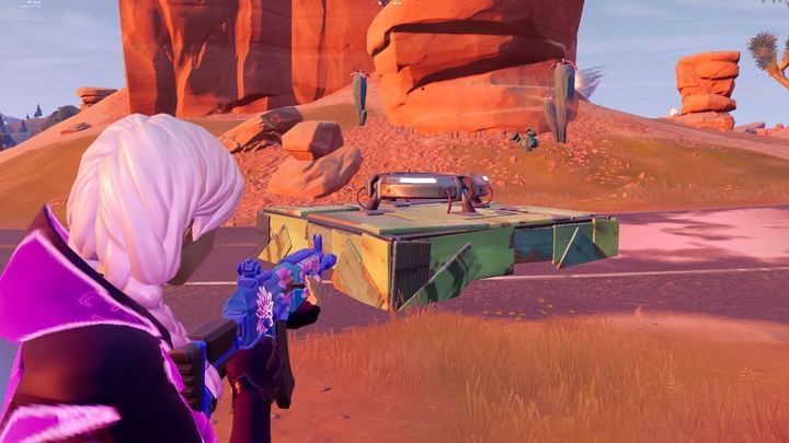 Fortnite: Where to find and throw a Launchpad at Flutter Barn or ...