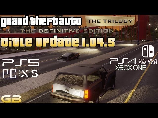 What did Rockstar fix with new GTA Trilogy Definitive Edition update?